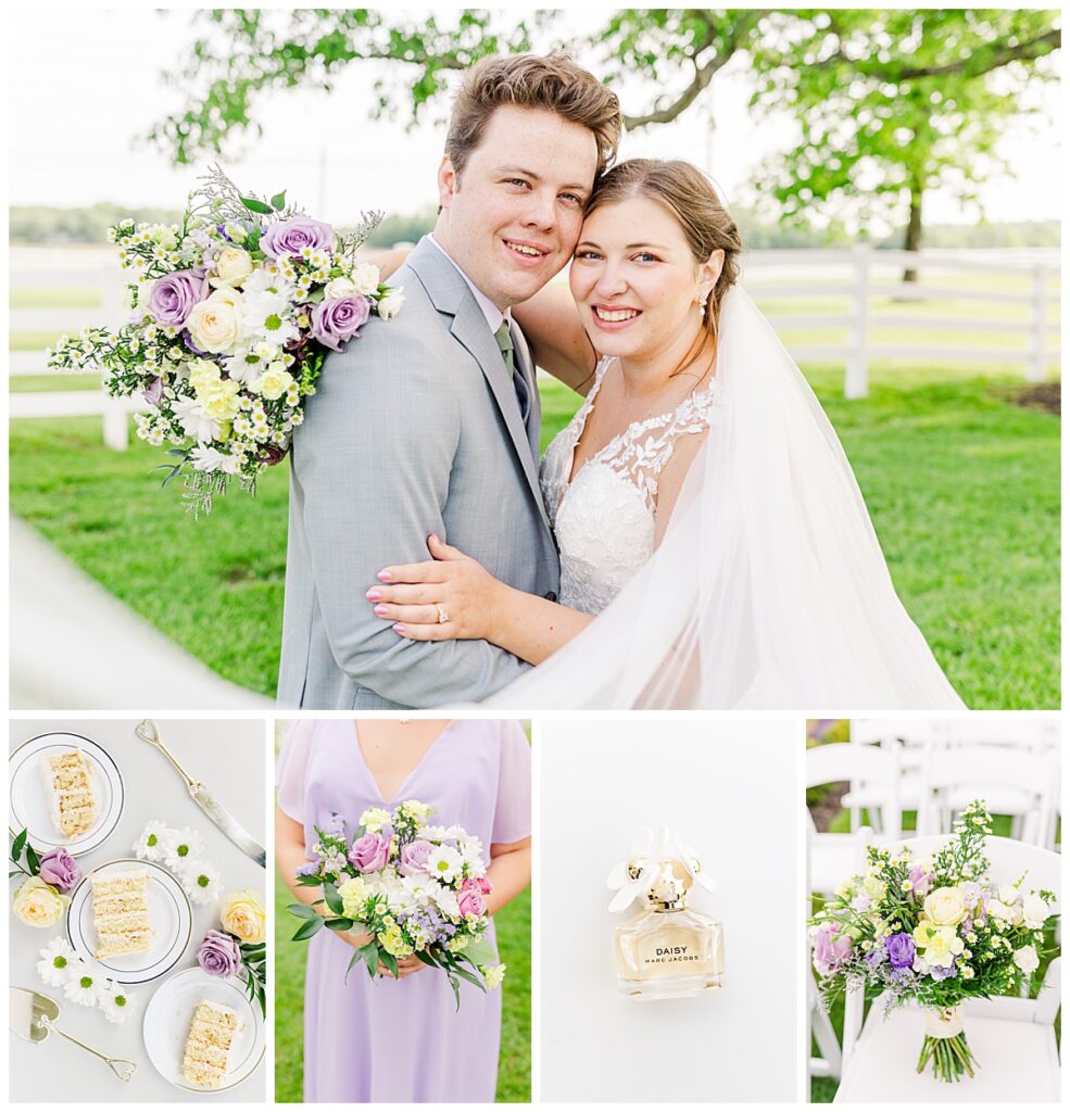 Mr & Mrs Wallace | A Beautiful Wedding with Spring Colors in Muncie ...